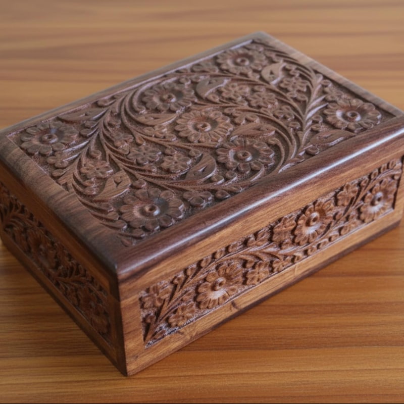 Wooden 7 by 10 Box - Etsy