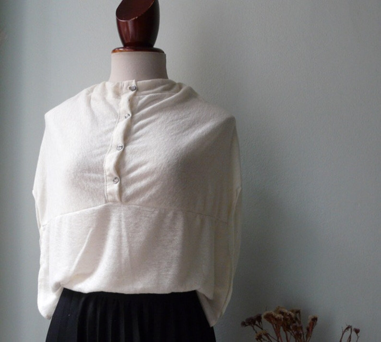 1960s Updated Balenciaga PDF Sewing Pattern Blouse. Turnaround ...