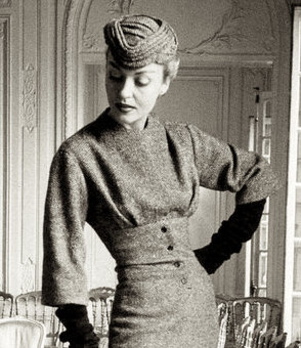 1953 belotte Dior Sewing Pattern Dress or Skirt | Etsy