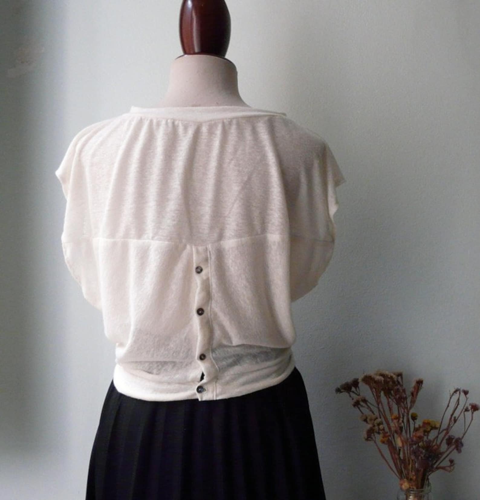 1960s Updated Balenciaga PDF Sewing Pattern Blouse. Turnaround ...