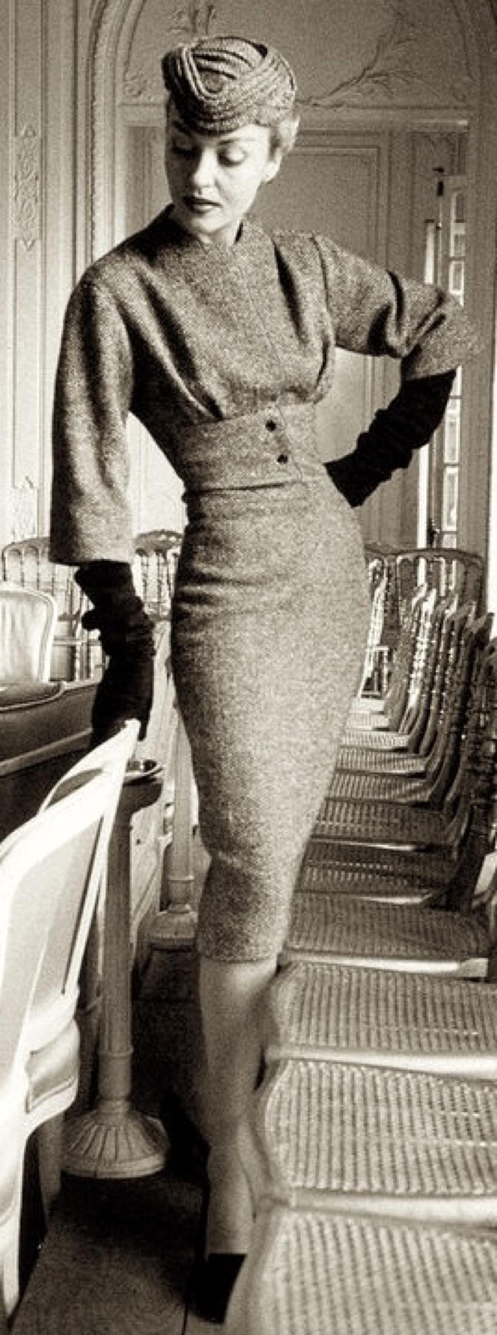 1953 "belotte" Sewing Pattern Dress or Skirt and Bolero. Autumn/winter ...