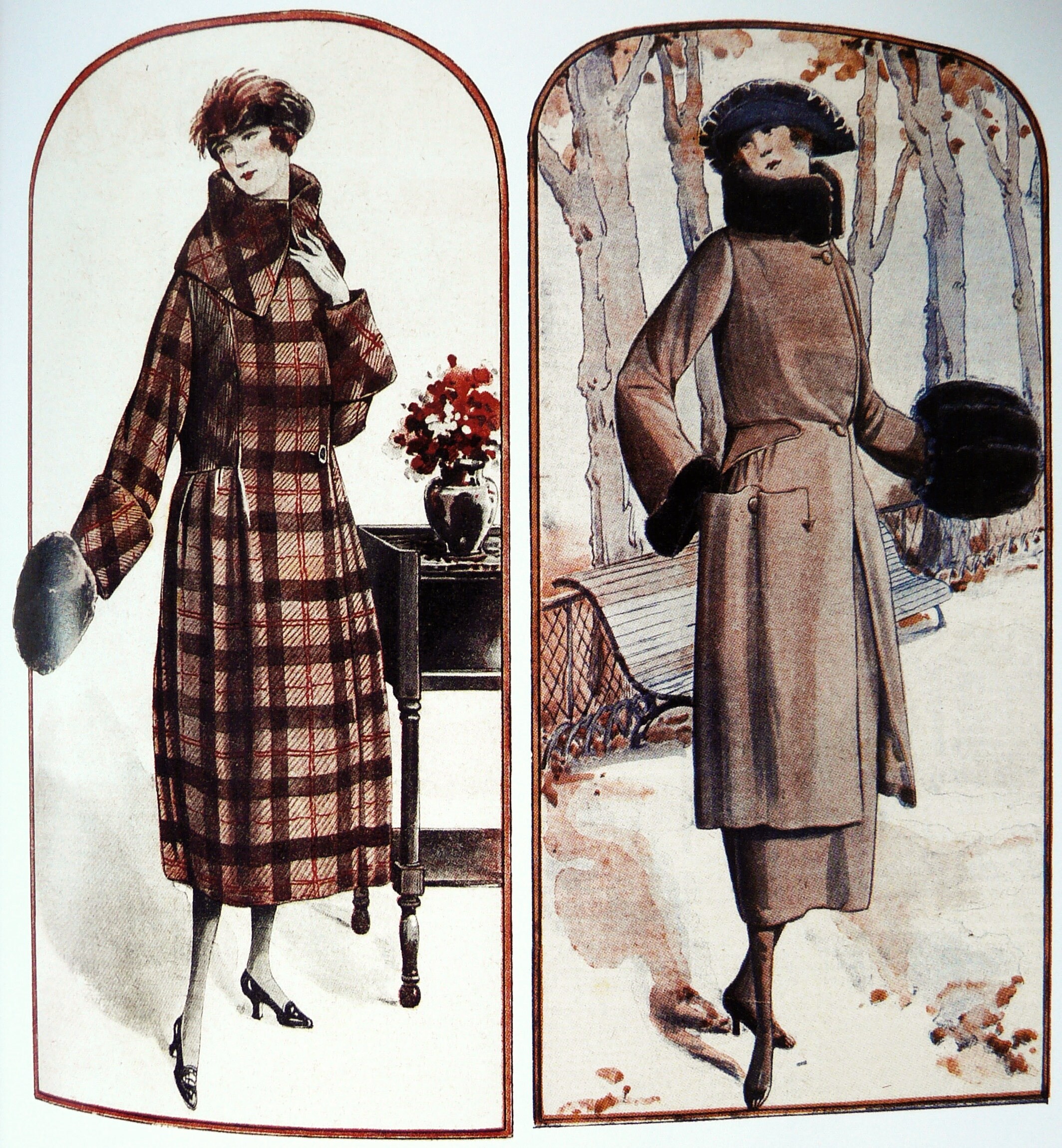 Early 1920s Coat Sewing Pattern With Crossover Opening Front. | Etsy