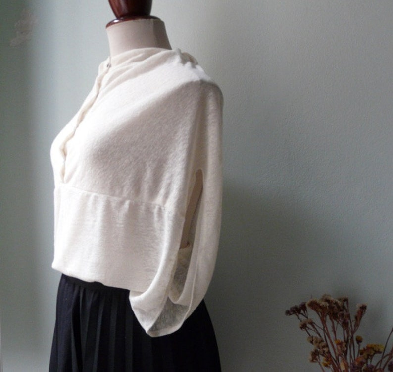 1960s Updated Balenciaga PDF Sewing Pattern Blouse. Turnaround ...
