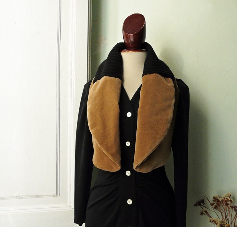 Halter Collar Vest PDF Sewing Pattern. With Big Collar. Wear | Etsy