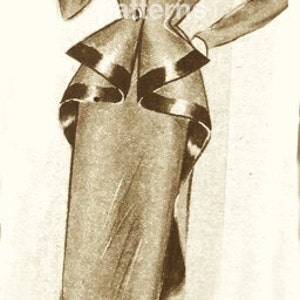1956 Smoking-jacket Sewing Pattern. smoking Collar and Large Pleats ...