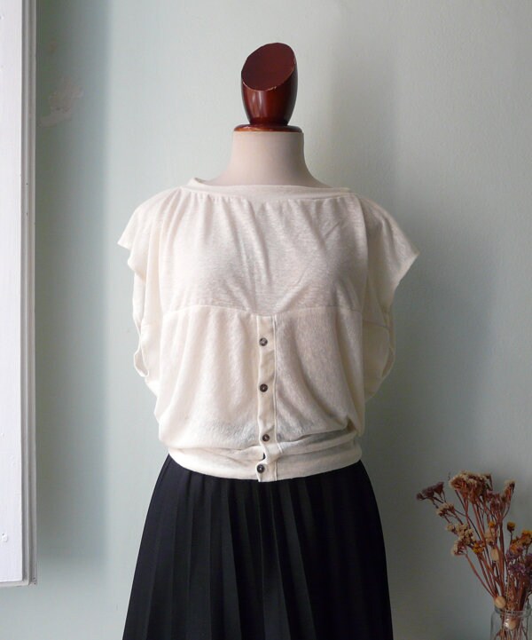 1960s Updated Balenciaga PDF Sewing Pattern Blouse. Turnaround ...