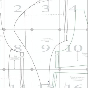 Halter Collar Vest PDF Sewing Pattern. With Big Collar. Wear It ...