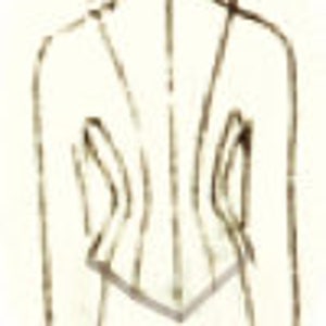 1948 Coat/jacket Kimono Sleeve PDF Sewing Pattern With Mao, Convertible Collar and Capeline. - Etsy