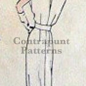 Marvellous 1940s Outfit Sewing Pattern. Wide Shoulders Blouse and Front Pleated Skirt - Etsy