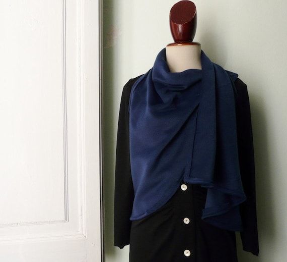 Stole-vest PDF Sewing Pattern. With Large Draped Collar. Wear | Etsy