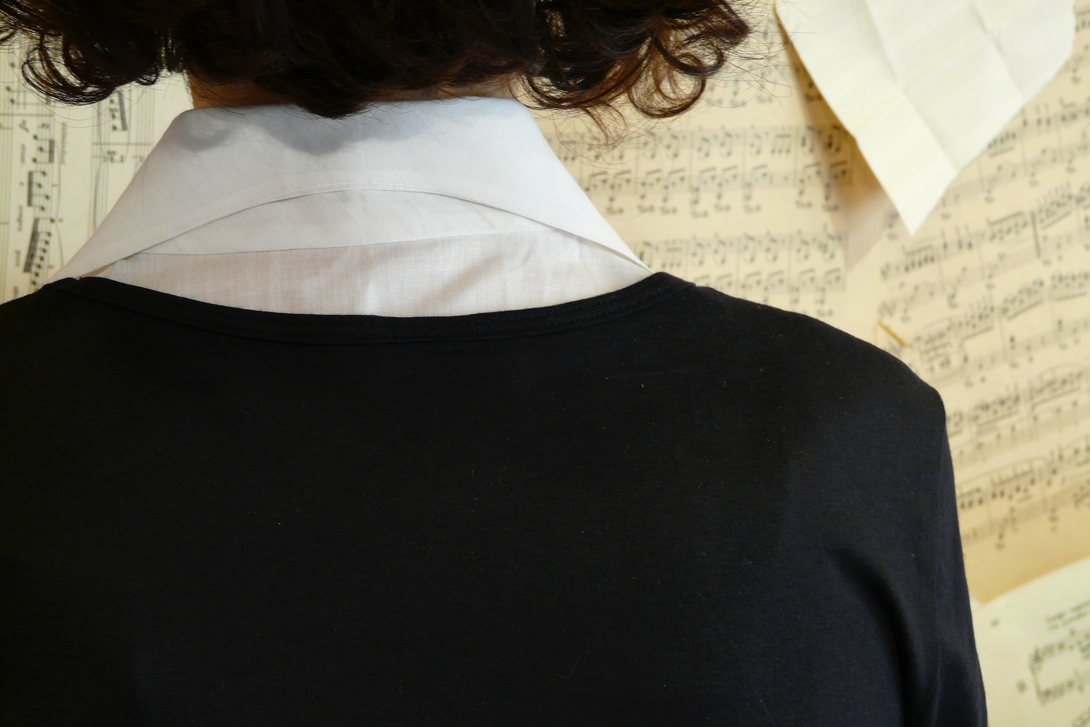 Pdf Pointed Collar Sewing Pattern. - Etsy