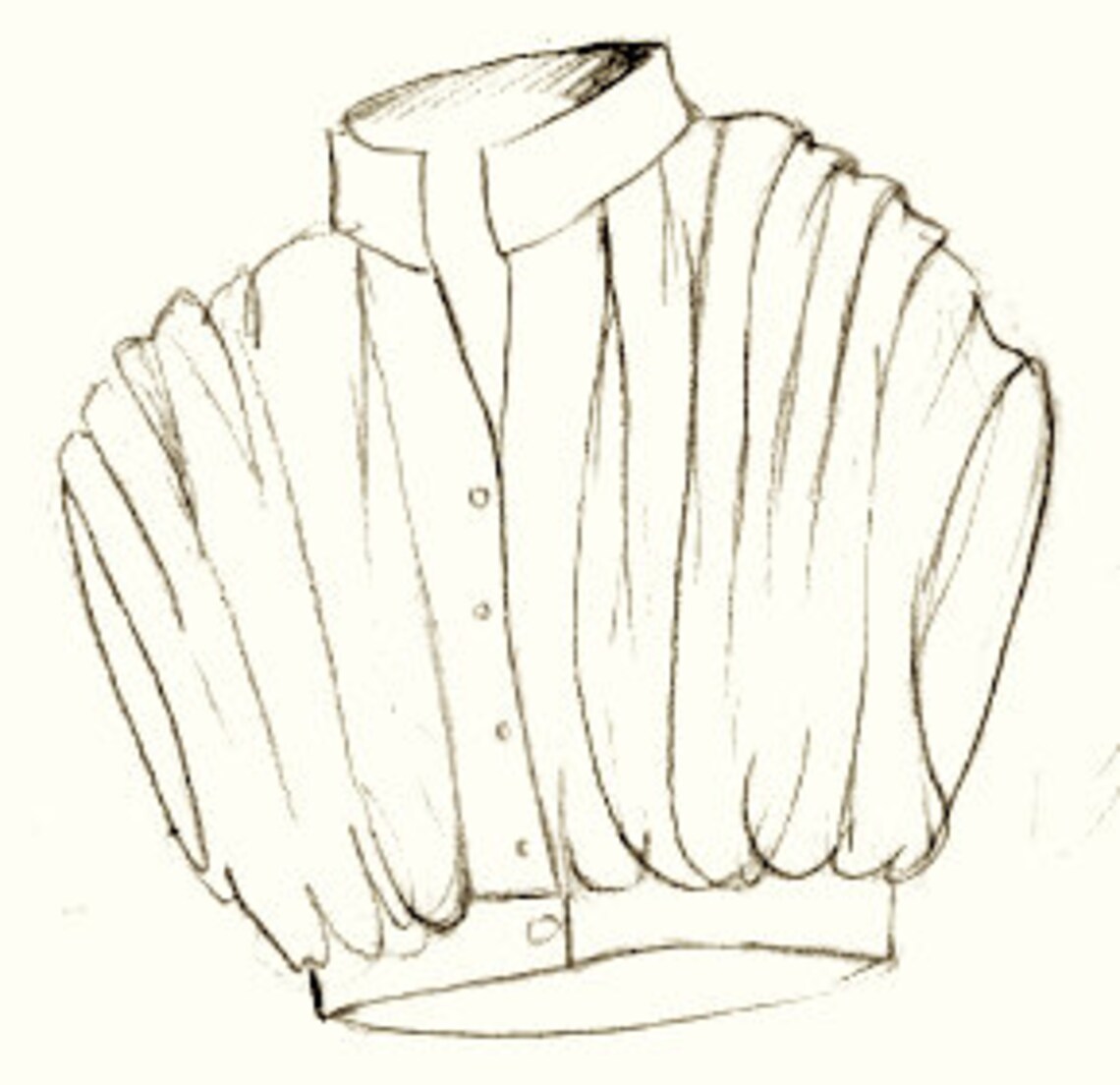 1953 Balenciaga Balloon Jacket Sewing Pattern - Etsy