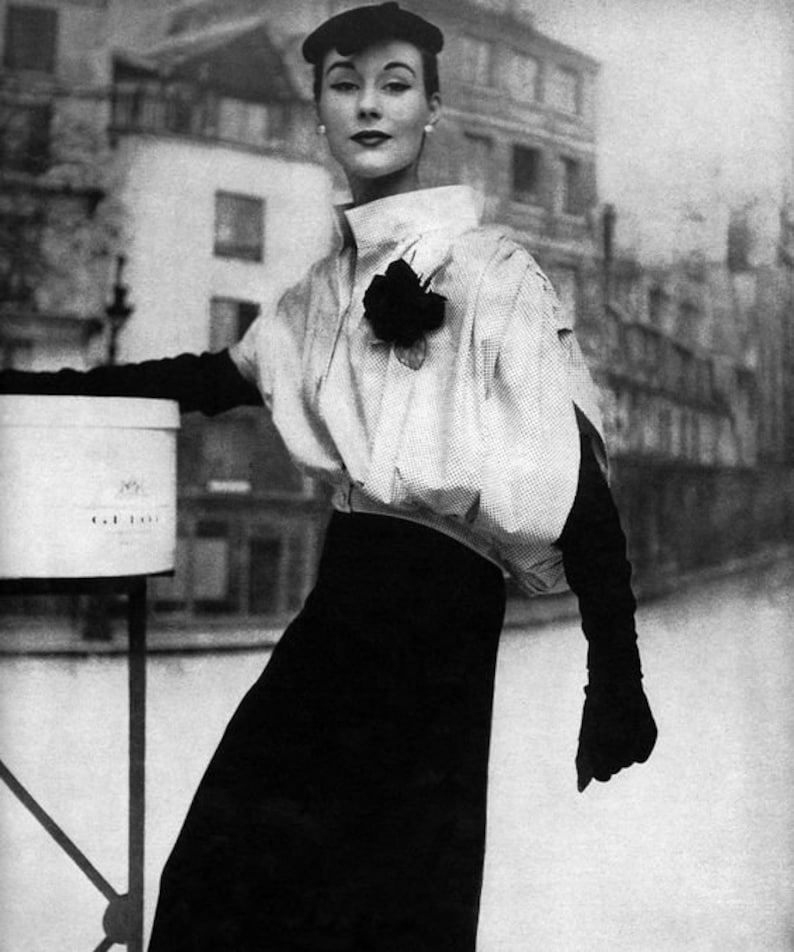 1953 Balenciaga Balloon Jacket Sewing Pattern - Etsy