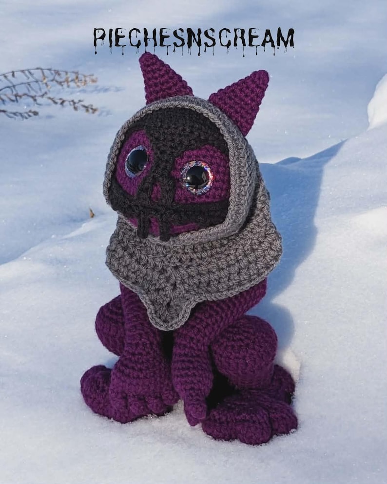 Devious Cat Crochet Pattern (US Terms) (digital Download) - Etsy
