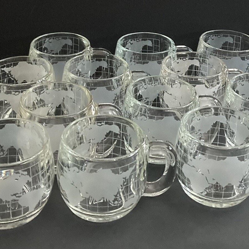 Nestle Map Cups - Etsy