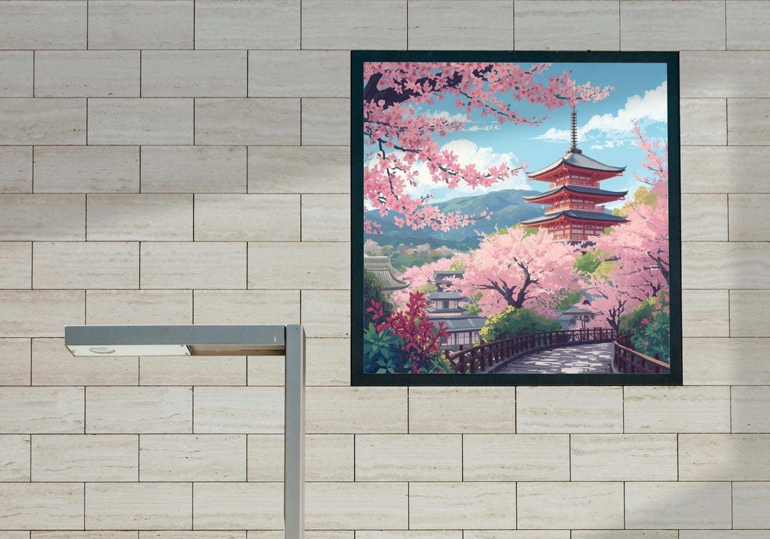 Canva AI Digital Art Template - Etsy