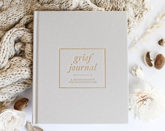 Grief Journal, Sympathy Gift Basket, Loss of Father Mother Husband ...