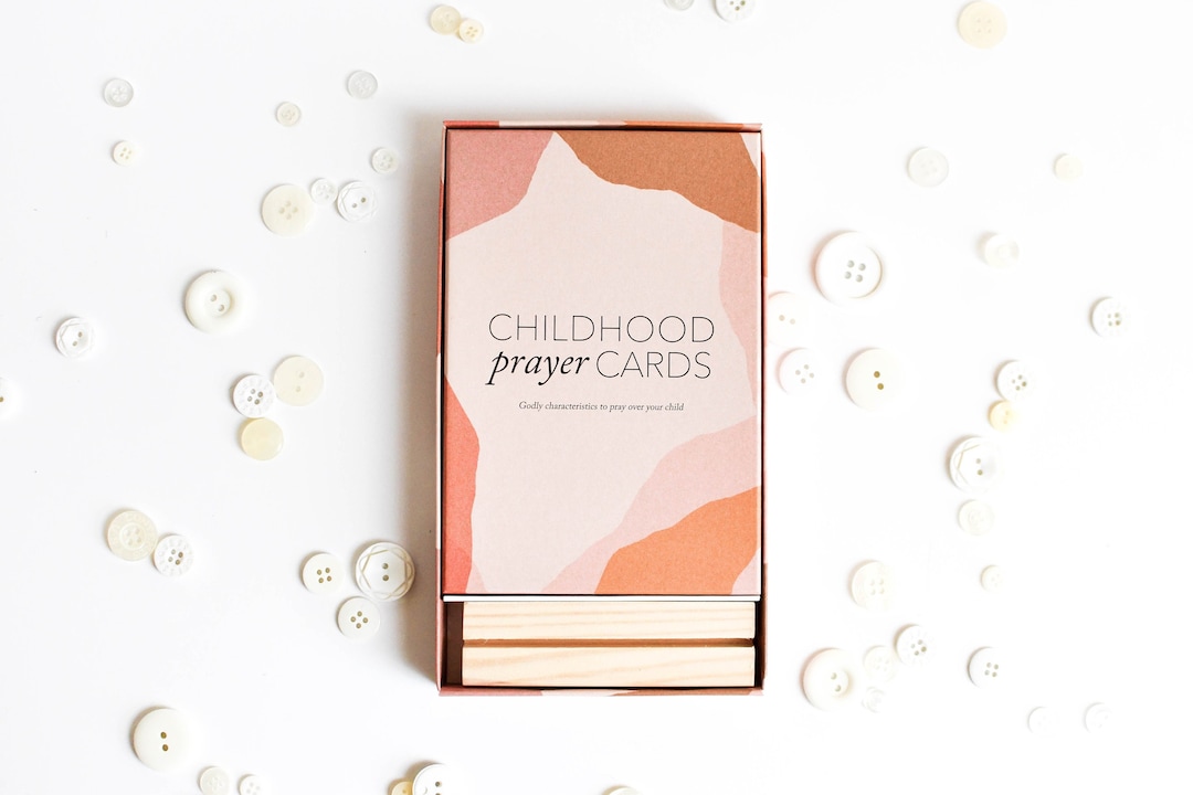 Bible Verse Prayer Cards for Kids - Scripture Memory and Family Faith ...