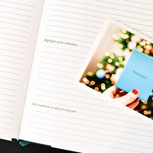 Holiday Memory Book: Christmas Scrapbook Album, Family Keepsake Journal ...