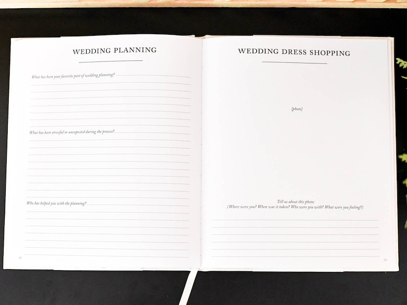 Engagement Journal and Memory Book Engagement Gift Box for - Etsy