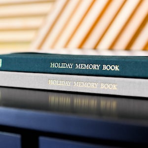 Holiday Memory Book: Christmas Scrapbook Album, Family Keepsake Journal ...