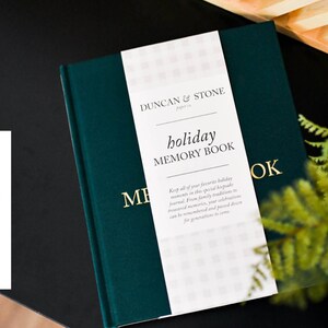 Holiday Memory Book: Christmas Scrapbook Album and Family - Etsy