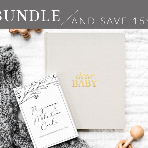 Pregnancy Gift Bundle for Expecting Moms: Pregnancy Journal - Etsy