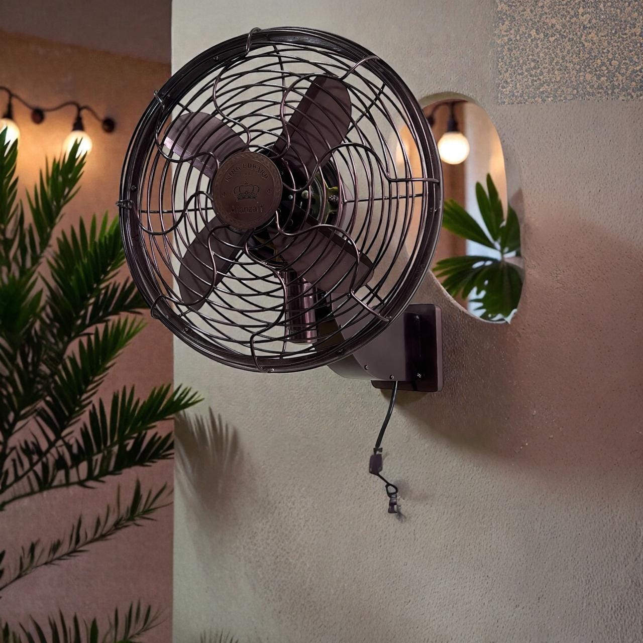 Nautical Handmade Copper Wall Fan – Wall Mount Only - Etsy