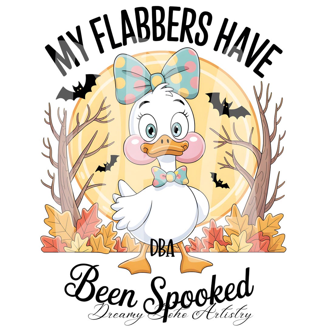 My Flabbers Have Been Spooked PNG, Sarcastic Goose Humor Png, Gag Gift ...
