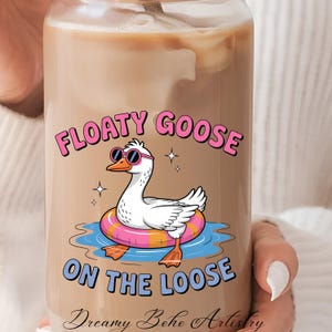 Floaty Goose Summer Pool PNG: Schools Out Clipart (digital Download) - Etsy