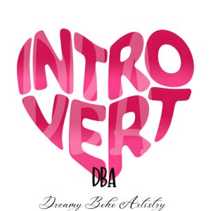 Heart Shape Introvert Png Introvert Png Antisocial Sticker Png ...