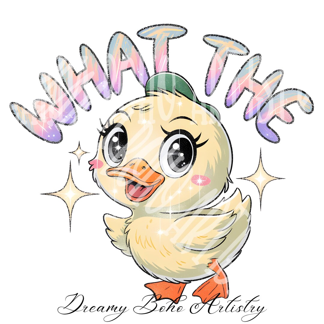 What the Duck PNG, Funny Rubber Duck Clipart, Sassy Cute Duck ...