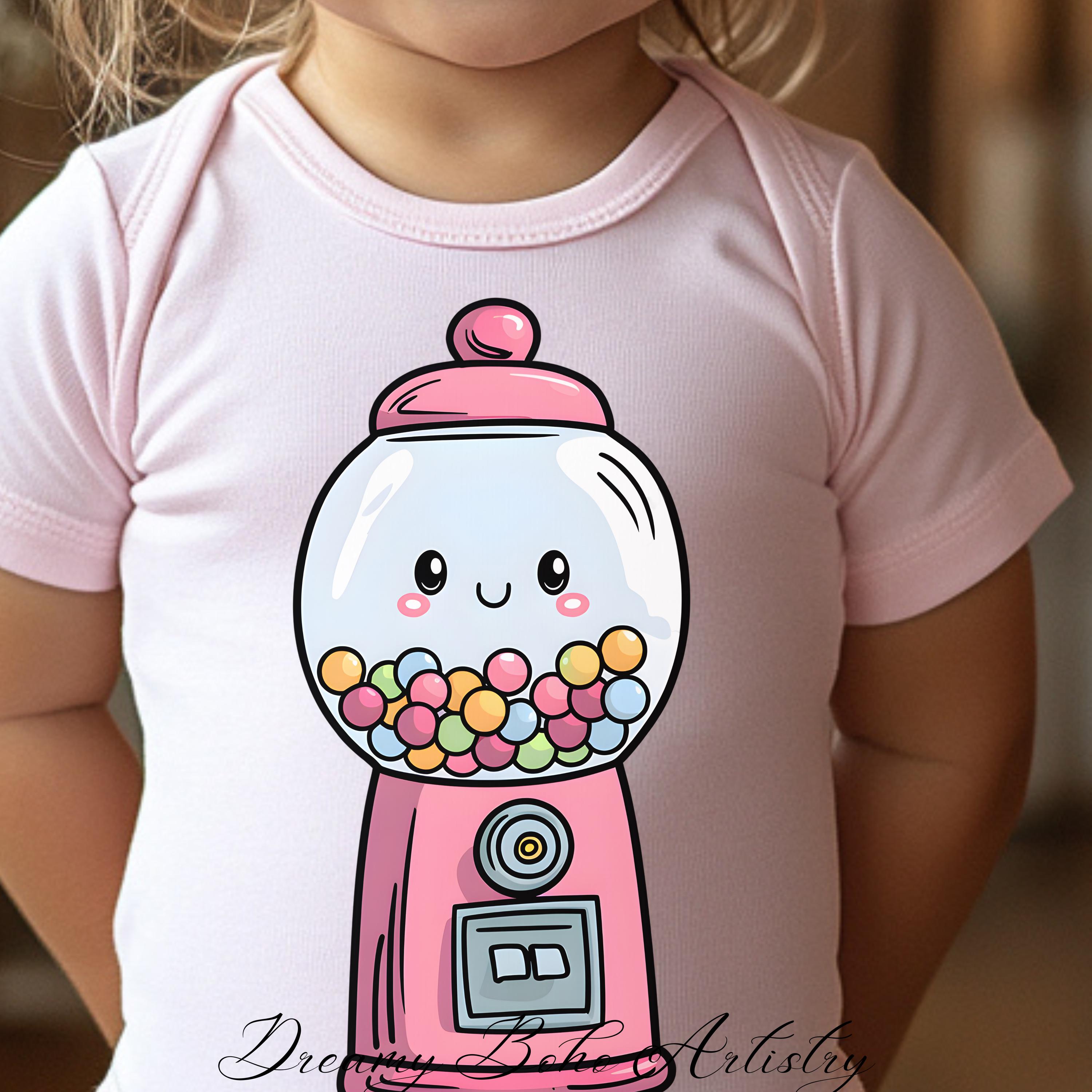 Gum Ball Machine Png, Cute Gum Png, Kids Boys Girls Teacher Gumball ...