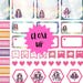 Happy Planner Printable Stickers, Colorful, Cute Quirky Girls Planner ...