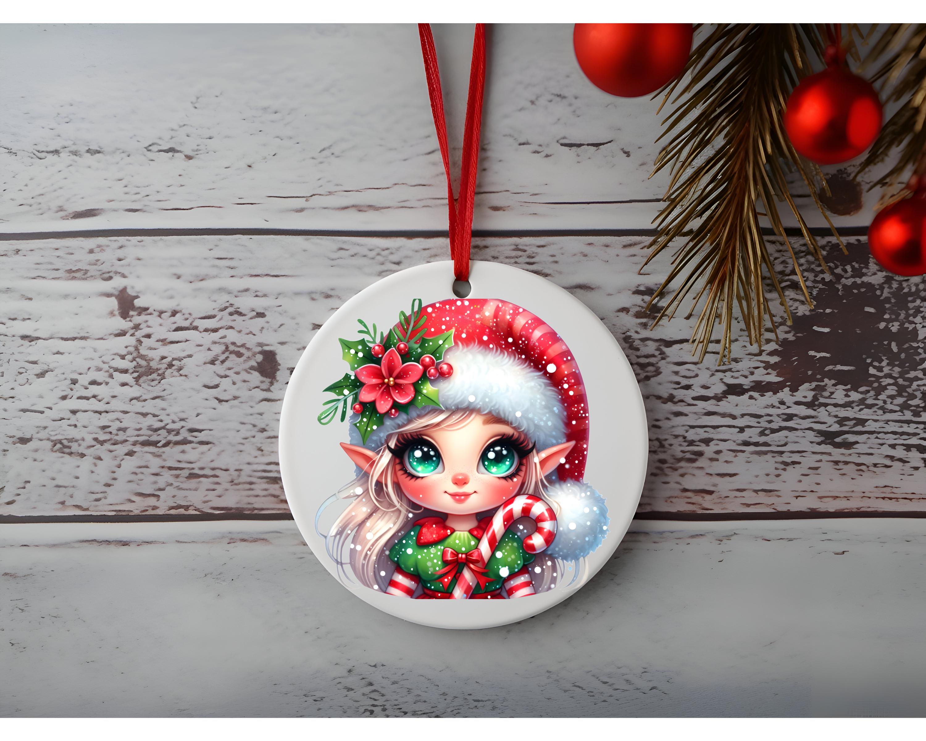 Christmas Elves Clip Art | Cute Elves Clipart | Sparkly Elves PNG ...