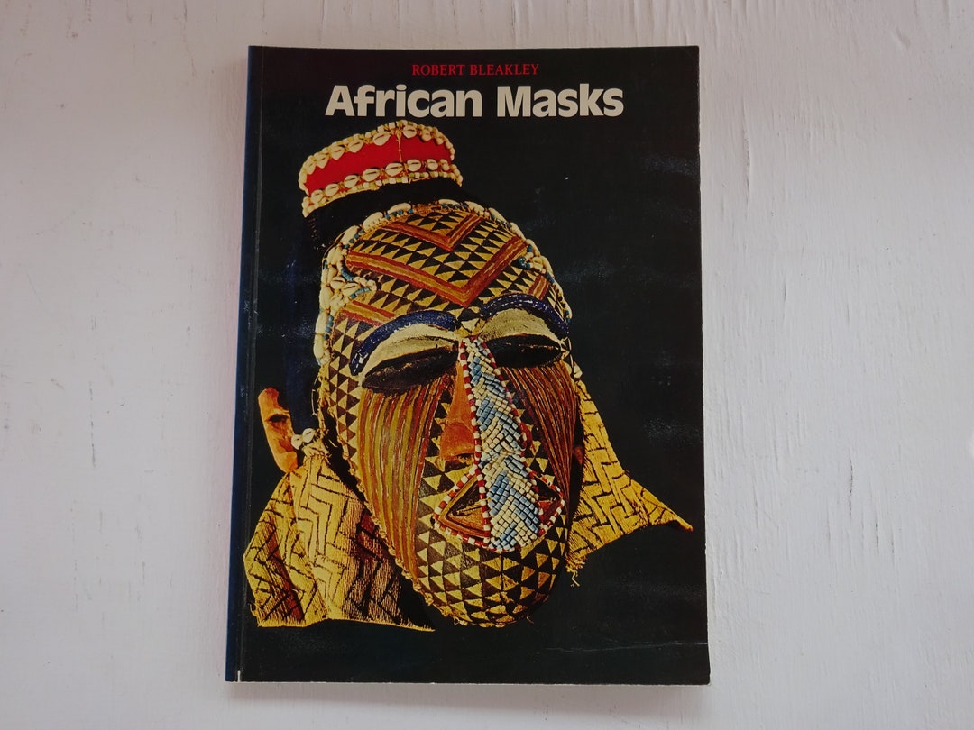 Vintage Art Book African Masks Robert Bleakley 1978 St. - Etsy