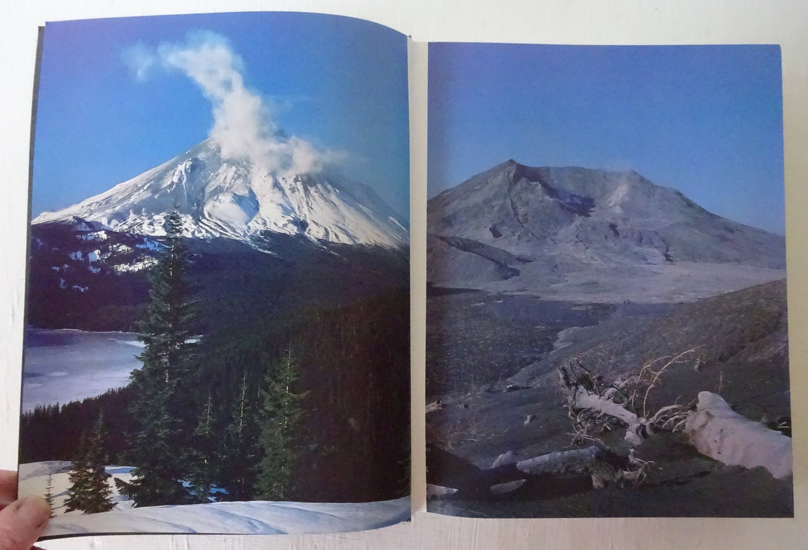 Vintage Book the 1980 Eruptions of Mount St. Helens - Etsy