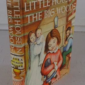 Vintage Children's Book, Little House in the Big Woods, Laura Ingalls ...