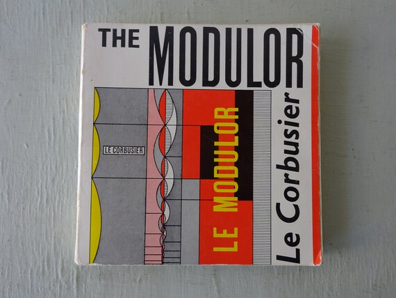Vintage Book the Modulor Le Corbusier M.I.T. Press 1971 | Etsy