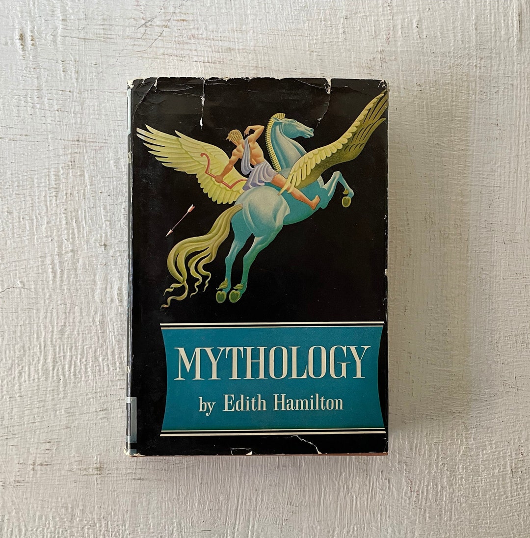 Vintage Book, Mythology by Edith Hamilton, 1942, Illustrated by Steel ...