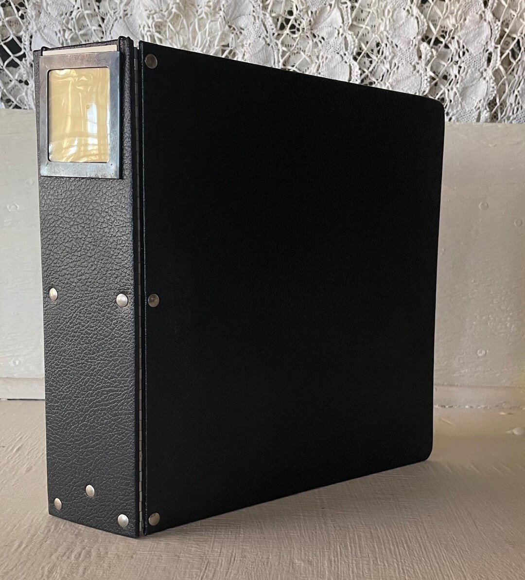 Vintage Notebook, 3 Ring Binder, Columbia NY, Free Shipping ,black ...