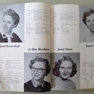 Vintage Yearbook: the Tiger '57, Jefferson School, Bowersville Ohio - Etsy