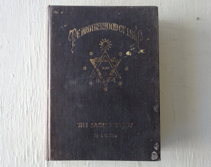 Vintage Book, the Brotherhood of Light, Elbert Benjamine, 1935 ...