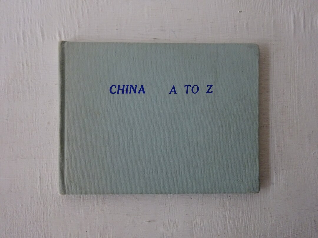 Vintage School Book, China A to Z, Emily Hahn, 1946, Rare, Free ...