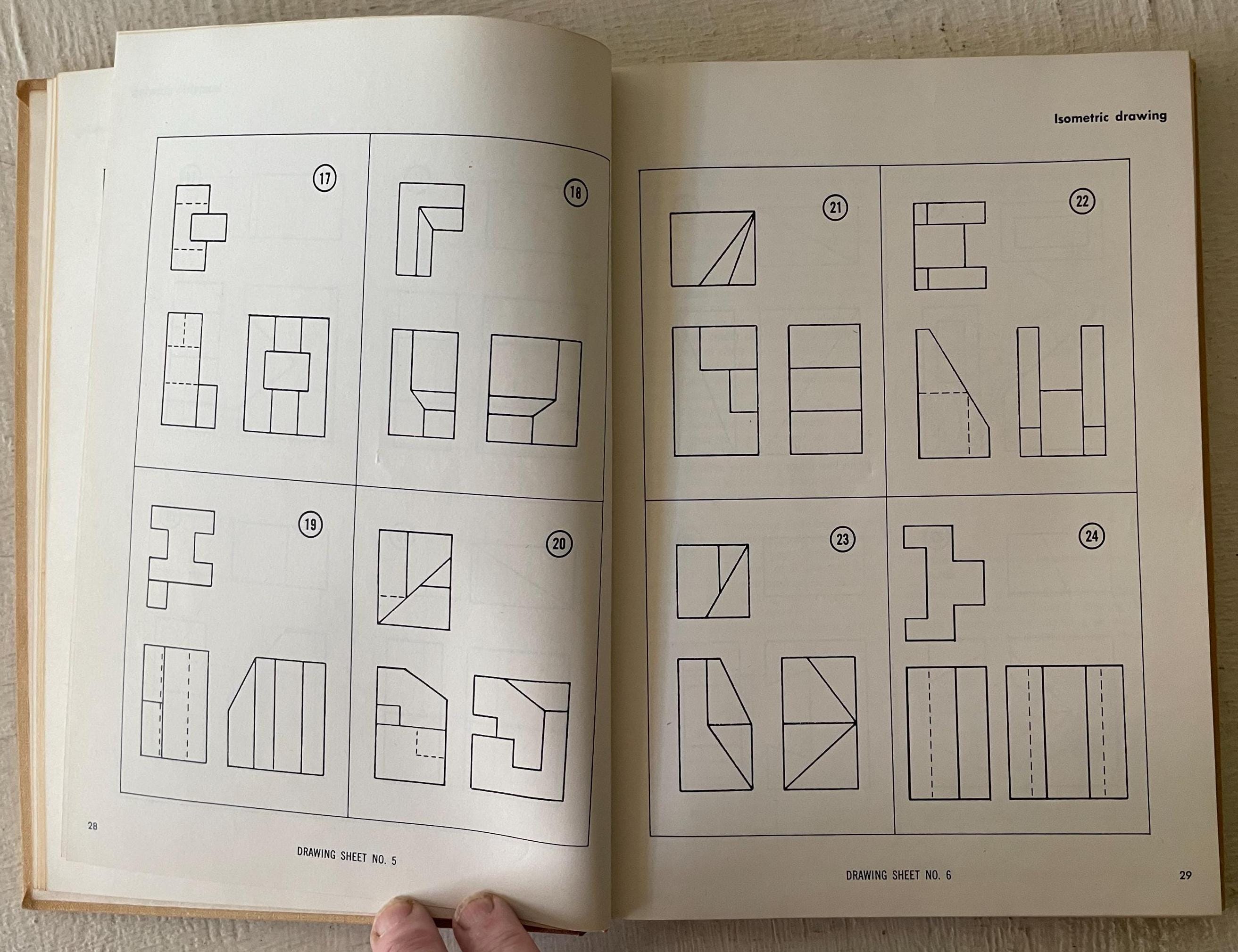 Vintage Technical Illustration Textbook: Joseph Clifford Gibby, 1967 - Etsy