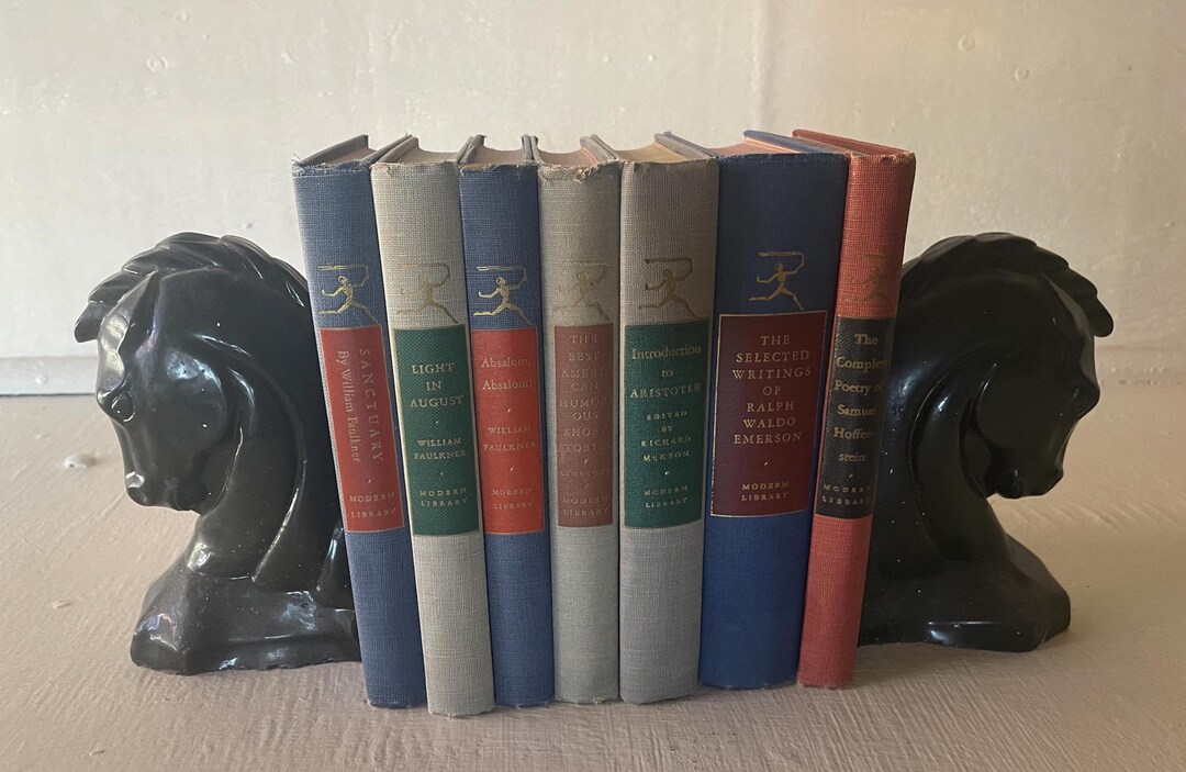 Vintage Book Set, Modern Library, 7 Volumes, 1940s - 1960s, Classic ...