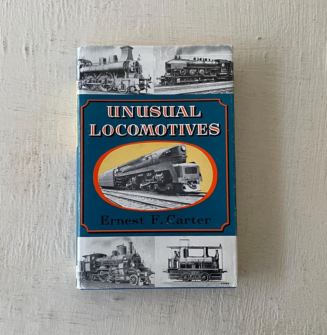 Unusual Locomotives: Vintage Illustrated Train Book, 1960 - Etsy