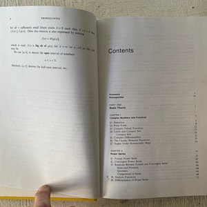 Vintage Complex Analysis Textbook by Serge Lang, Springer-verlag 1993 ...