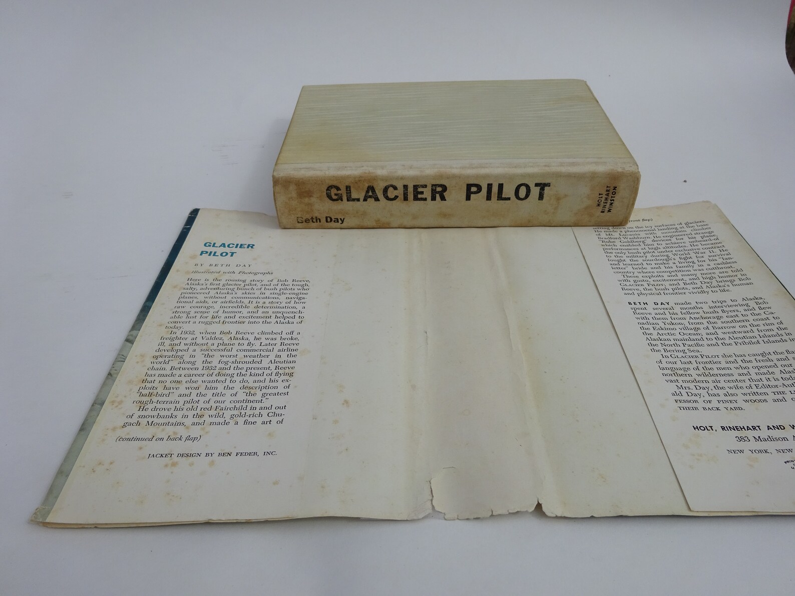 Vintage Book Glacier Pilot by Beth Day Bob Reeve 1970 - Etsy