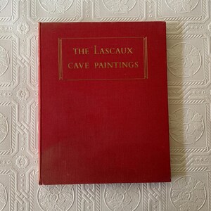 Vintage Book, the Lascaux Cave Paintings, Fernand Windels, 1949, Faber ...